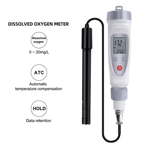 Hd 70a Portable Dissolved Do Sensor Dissolved Oxygen Tester Dissolved Oxygen Levels Tester And