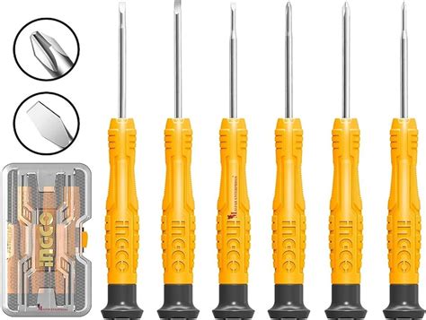 طقم مفكات للالكترونيات 6 قطع Hksd0618 شركة النسر للعدد والادوات