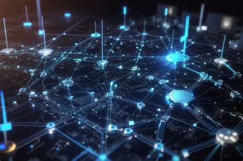 Premium Ai Image Technology Digital Data Network Connection And Cyber