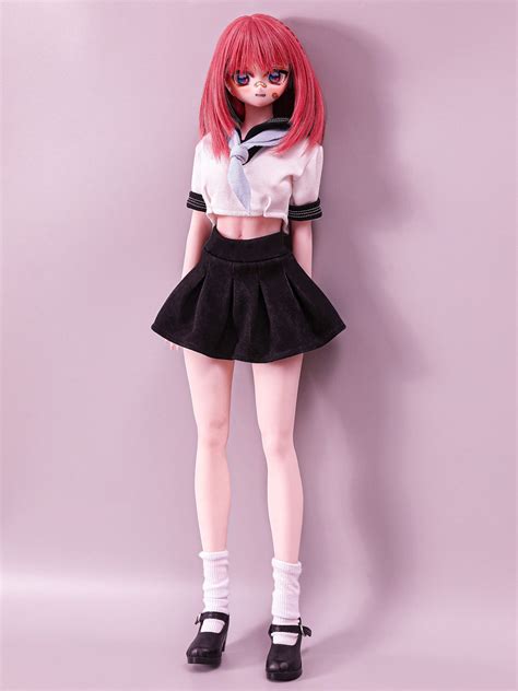 Zapata60cm235in Silicone Sex Doll Red Hair Cosplay Masturbating P