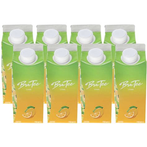 Bra Tee Zitrone 8er Pack 1 X 8 X 750ml Von Bra Tee Motatos
