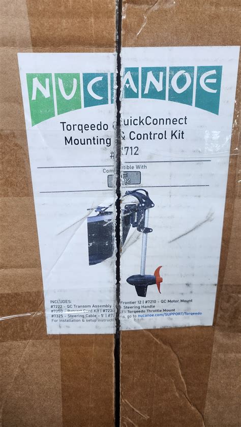 Nucanoe F12 Torqeedo Mounting Kit