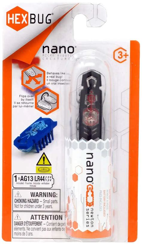 Hexbug Nano Newton Series Single Figure Black Red Toywiz