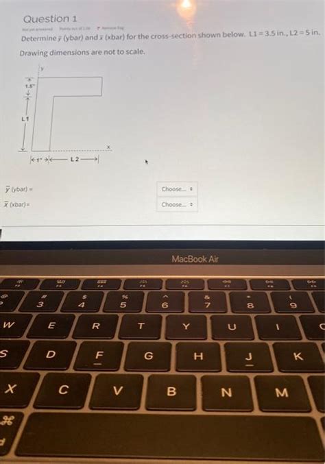 Solved Question 1 Determine Y Ybar And X Xbar For The