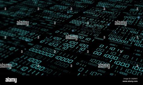 Big Data Information Flow Binary Hi Res Stock Photography And Images Alamy