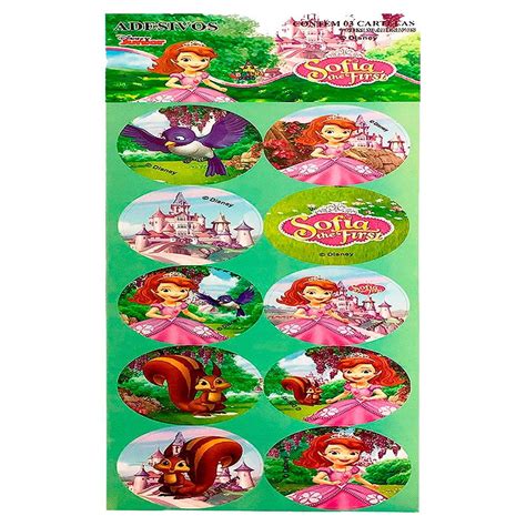 Adesivo Stickers Princesa Sofia C12x30