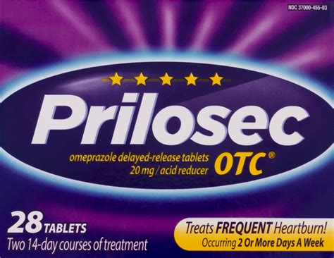 Prilosec 24hr Acid Reducing Tablets 28ct