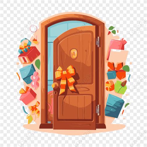 문 상 벡터상표클립 아트만화 Png 일러스트 무료 다운로드 Lovepik