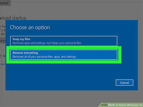 How To Reset Windows Steps With Pictures Wikihow