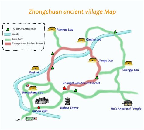 Tulou Maps China Fujian Tulou Map And Hakka Tulou Map