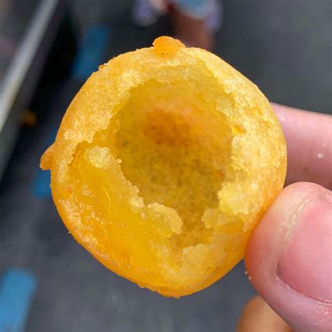 台北美食 公館素食地瓜球 巨無霸的地瓜球一開攤就排隊啦！ 阿青的玩樂日記
