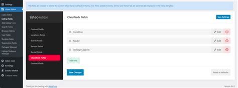 Adding Custom Fields And Displaying Them On Listing Page Listeo