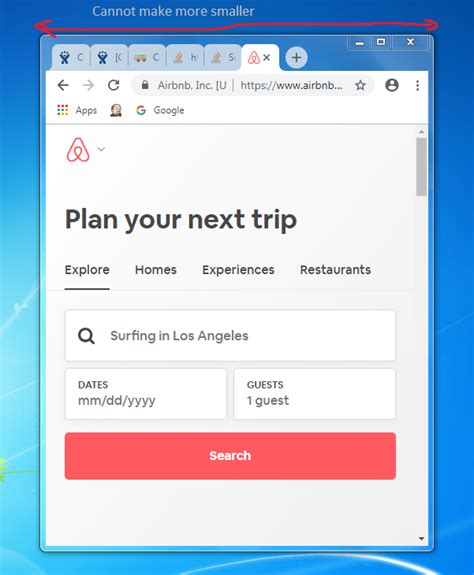 Javascript Set Maximum Browser Resizing Width For Whole Website