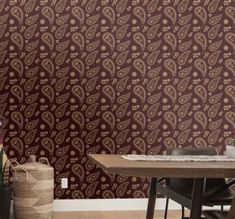 Classic Indian Pattern Classic Wallpaper Patterns Tenstickers