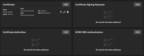 Certificates Truenas Documentation Hub