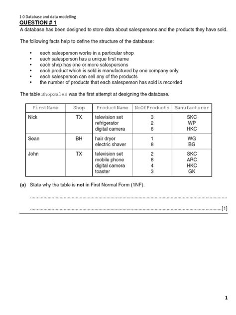 08 Database And Data Modelling Pdf Databases Data Model