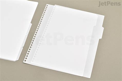 Lihit Lab Twist Ring Notebook Dividers With Index Tabs Semi B5 Jetpens