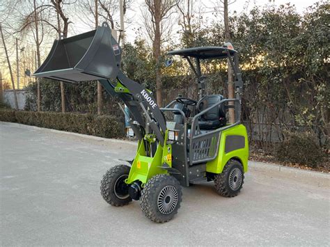 Kima K800e Wheel Loader Provides Eco Friendly Power And 800kg Capacity