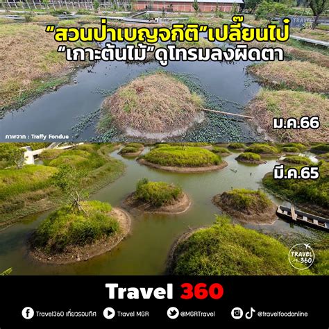 Photo Gallery ดราม่า “สวนป่าเบญจกิติ”เปลี๊ยนไป๋ โซเชียลแห่แชร์ “เกาะต้นไม้”ดูโทรมผิดตา น้ำเน่า