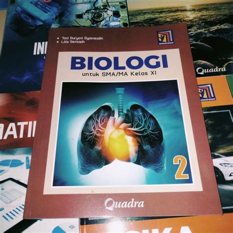 Jual Buku Paket Biologi Sma Quadra Kelas 11 Kurikulum Merdeka Shopee