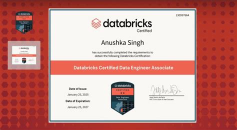 Anushka Singh On Linkedin Databrickscertified Databricksacademy Databricksdataengineer