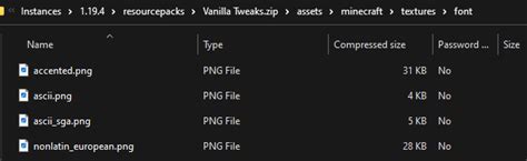 Convert Font To Minecraft S Png Font Format To Be Used As A Font Ingame Issue 122