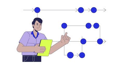Backend Developer Roadmap 2d Animation Software Engineering Scheme 4k Motion Graphic