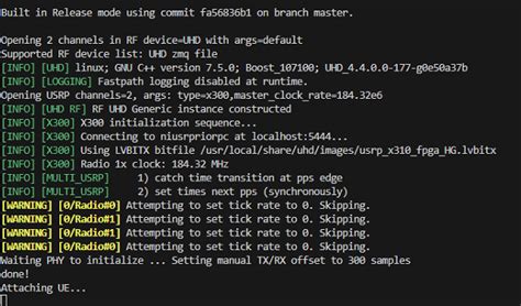 Srsue Attempts Cell Searching Only Once And Fails To Connect To The