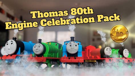 Thomas And Friends Engine Celebration Pack Thomas 80th Anniversary