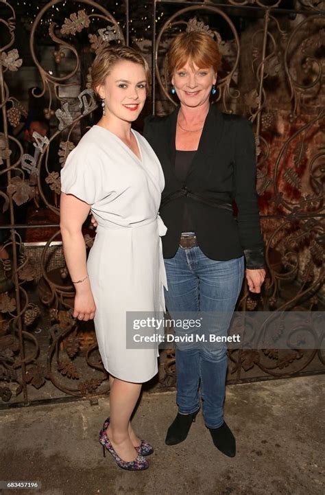 Molly Hanson And Samantha Bond Attend The Press Night After Party For