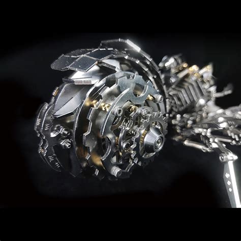 203pcs Diy Mini Jumping Spider 3d Metal Puzzle Model For Adults