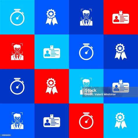 스톱워치 세트 별과 메달 얼굴 인식 및 식별 배지 아이콘 벡터 가는 끈에 대한 스톡 벡터 아트 및 기타 이미지 가는 끈 건강관리와 의술 계시기 Istock
