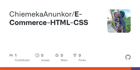 Github Chiemekaanunkore Commerce Html Css