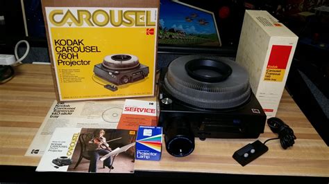 Kodak 760h Carousel Slide Projector Made In The Usa