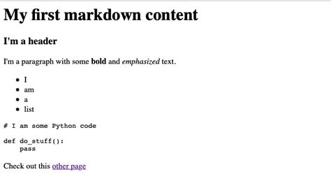 How To Render Markdown In A Django Application Real Python