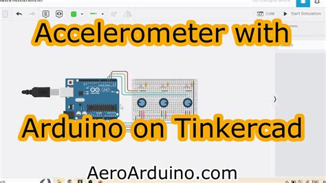 Ahmed Ebeed On Linkedin Super Simulation For Accelerometer With Arduino In Tinkercad Aeroarduino