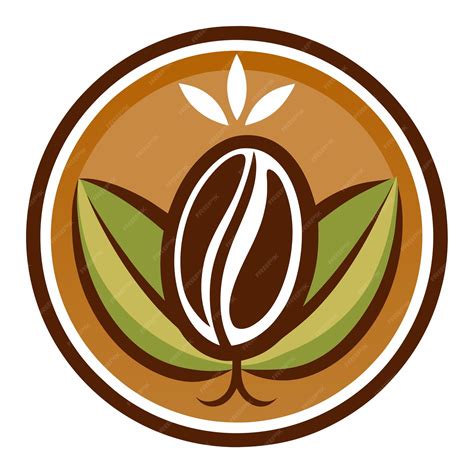 Rich Coffee Bean Vector Logo Design For Coffee Shops And Beverage