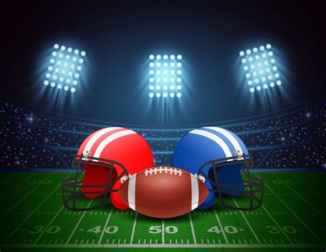 축구 경기장 벡터 일러스트 레이 션 프리미엄 벡터