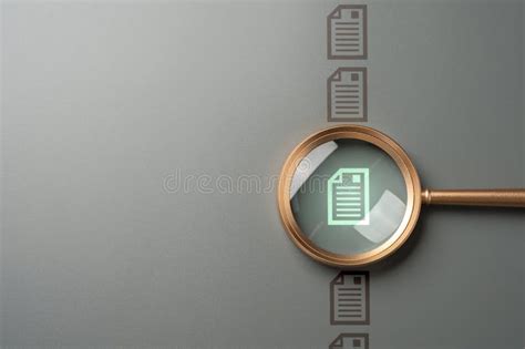 Audit And Verification Of Documentation Stock Image Image Of