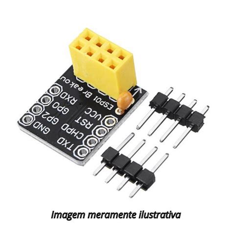 Adaptador para Protoboard Esp Esp SmartProjects Brasil Componentes Eletrônicos