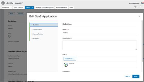 Harbor Authentication Oidc With Vmware Workspace One Access Catbird It Consulting Services