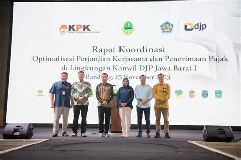 bapenda jabar kolaborasi dengan kanwil djp jabar 1 integrasikan data wajib pajak teropong media