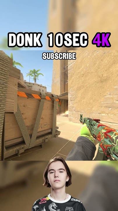 Donk 4k 10 Seconds Cs2 Cs2clips Cs2highlights Donk Youtube