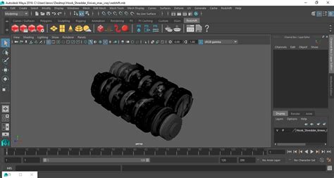 Hook Shredder Knives 3d Model Turbosquid 2268601 Hook Shredder Knives 3d Model Turbosquid 2268601