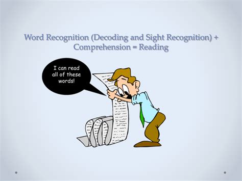 Teaching Word Recognition And Comprehension