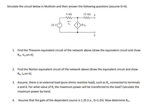 Solved Simulate The Circuit Below In Multisim And Then Chegg Com