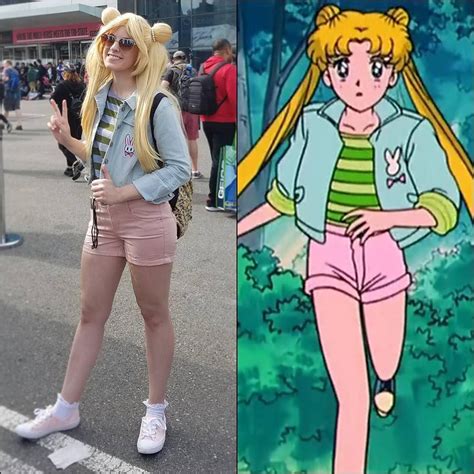 Sailor Moon Cosplay So Cute Cosplayer Mandycake Sailor Moon Costume