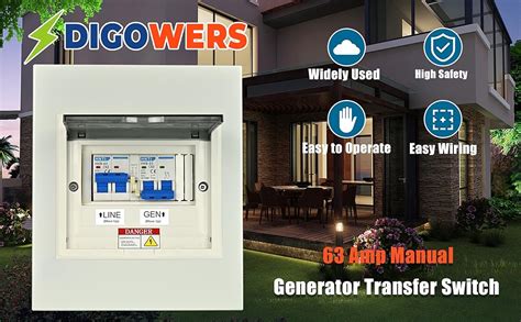 Transfer Switch For Home Generator Upgraded 63 Amp