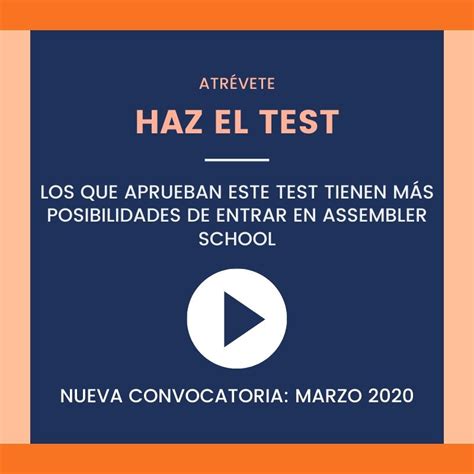 La Primera Fase Del Assembler Institute Of Technology