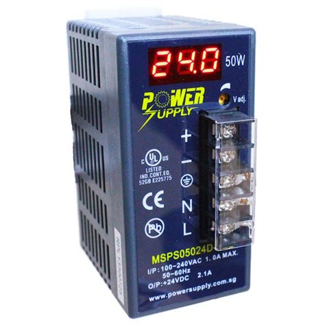 Din Rail 24V DC Output Motion Solution Pte Ltd